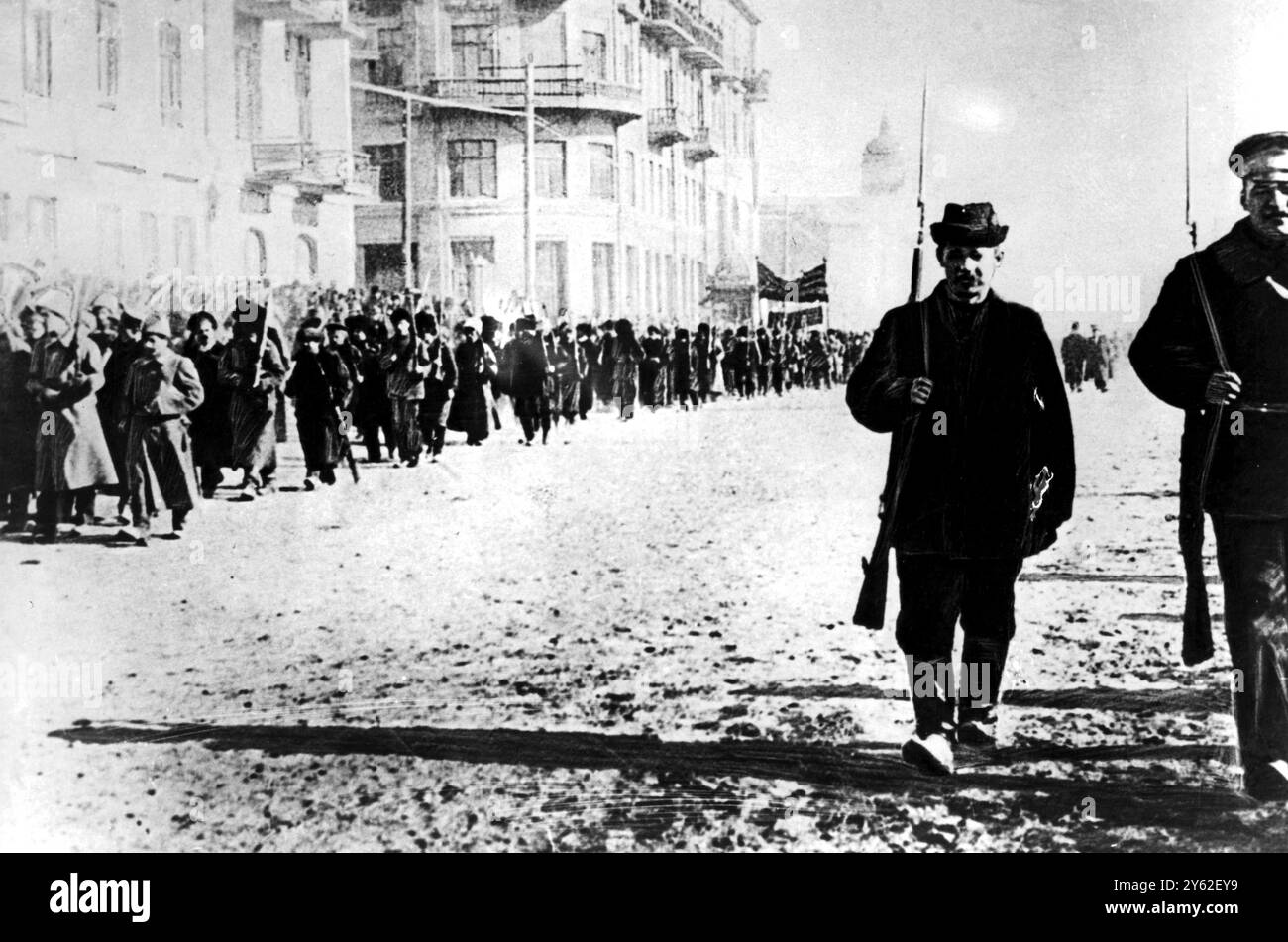 The Red Guard in China in 1917 The October Revolution, also known as ...
