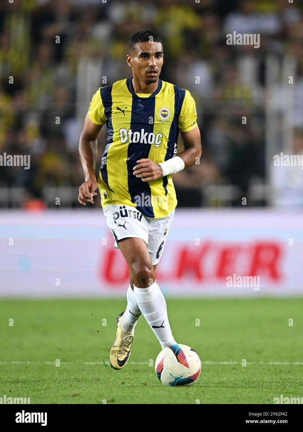 ISTANBUL - Alexander Djiku of Fenerbahce SK during the Turkish Superlig ...