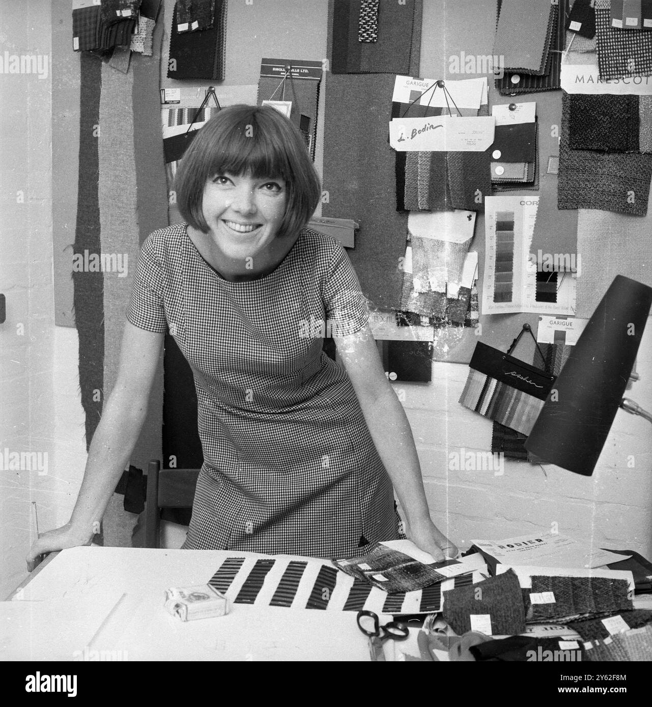 Mary Quant in Chelsea, London, 1963. b. 1934. The fashion queen of the ...