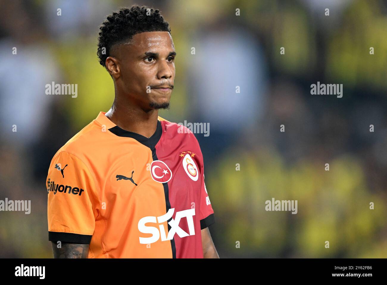 ISTANBUL - Ismail Jakobs of Galatasaray SK during the Turkish Superlig ...