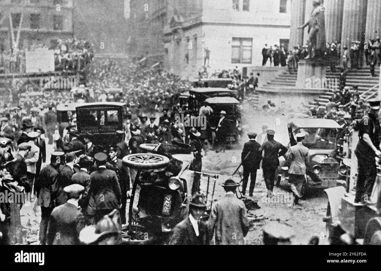 The Wall Street bomb outrage: Part of a World plot? Havoc at the feet ...