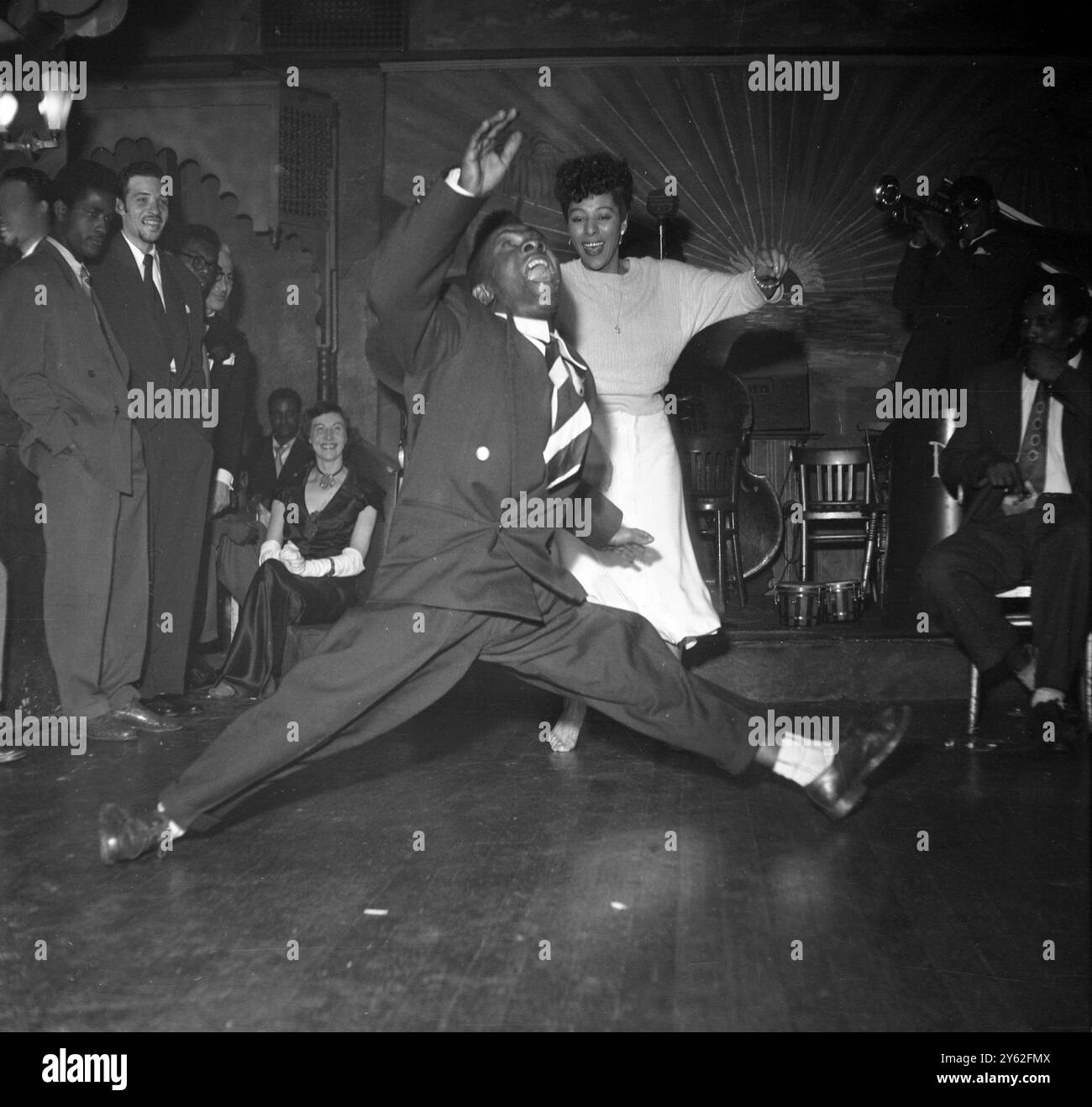 Jive dance Black and White Stock Photos & Images - Alamy