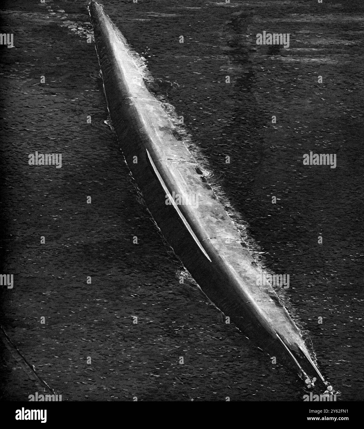 The Tirpitz after being sunk by RAF bomber Command. The last of Germany ...