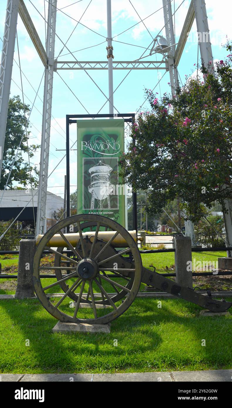 The Town Square in Raymond, Mississippi Stock Photo - Alamy