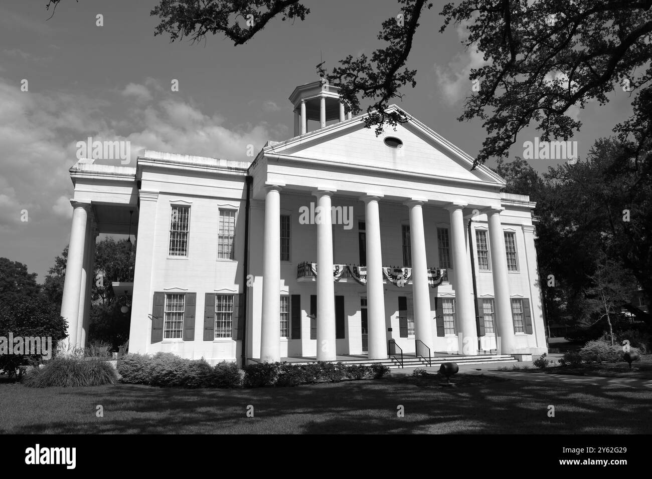 The Raymond Courthouse, Hinds County Mississippi Stock Photo - Alamy