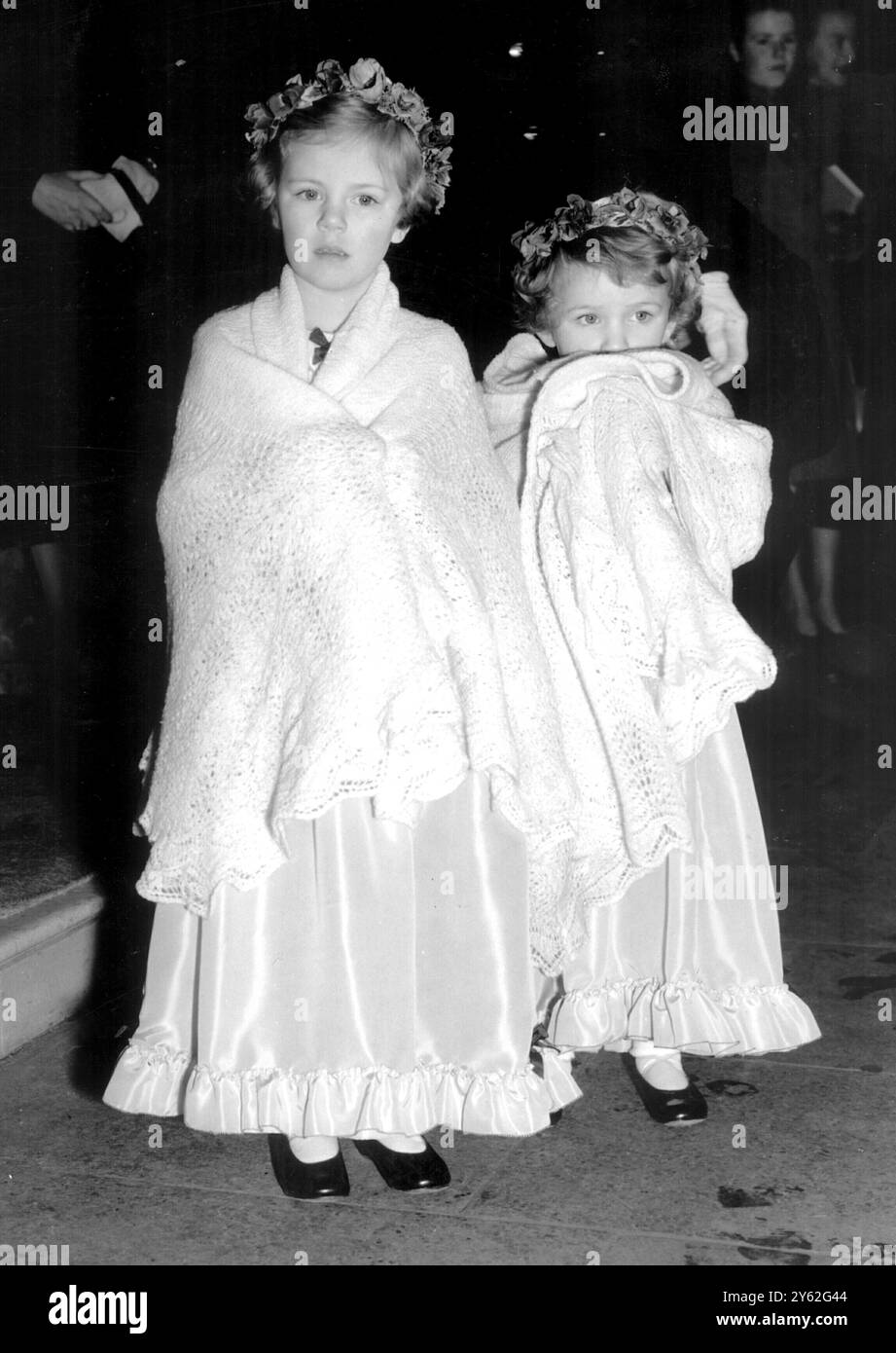Camilla ( Parker - Bowles ) and Annabel Shand as the bridesmaids of ...