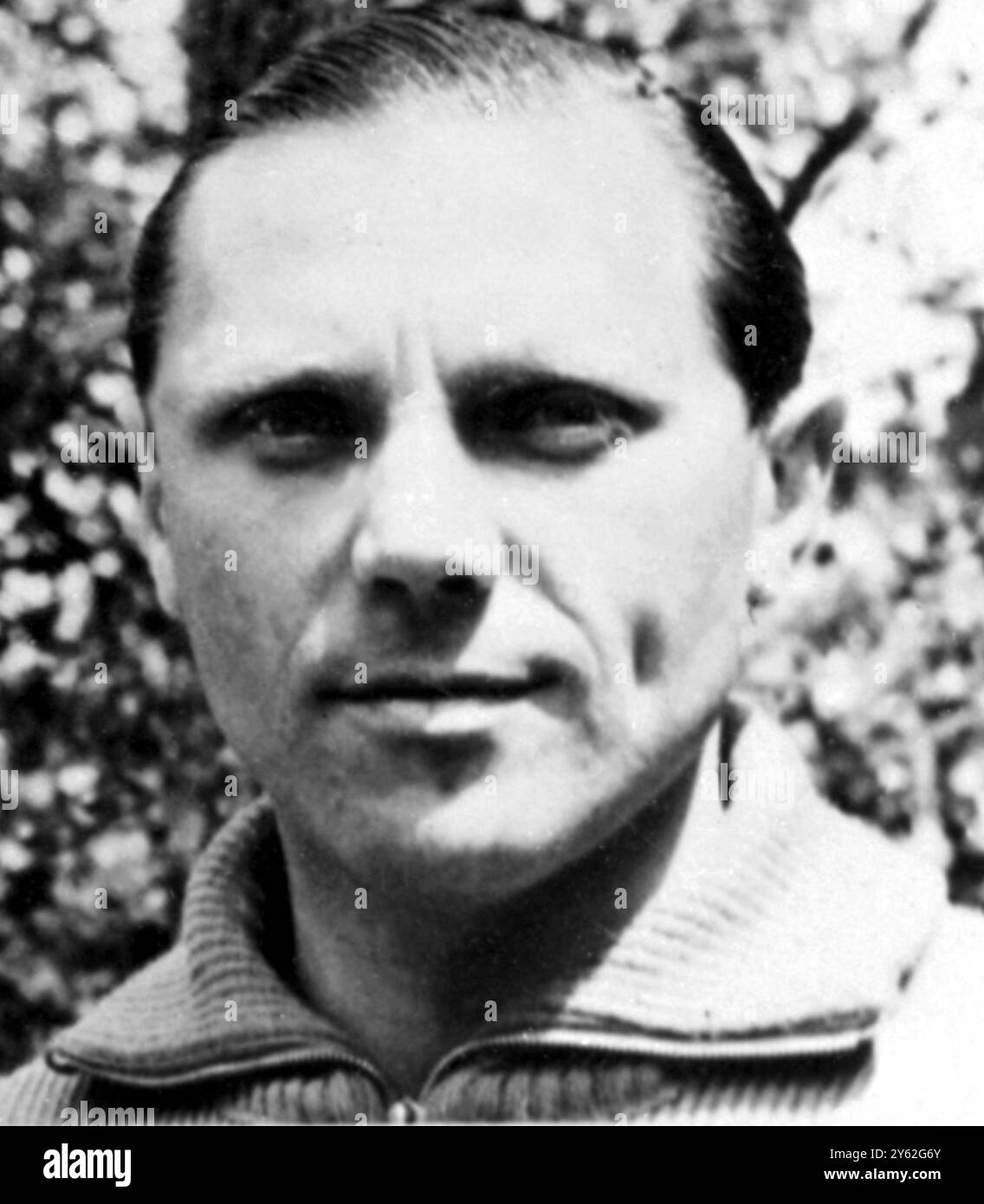 Max Morlock, West German World Cup Footballer 3rd June 1954 Stock Photo ...