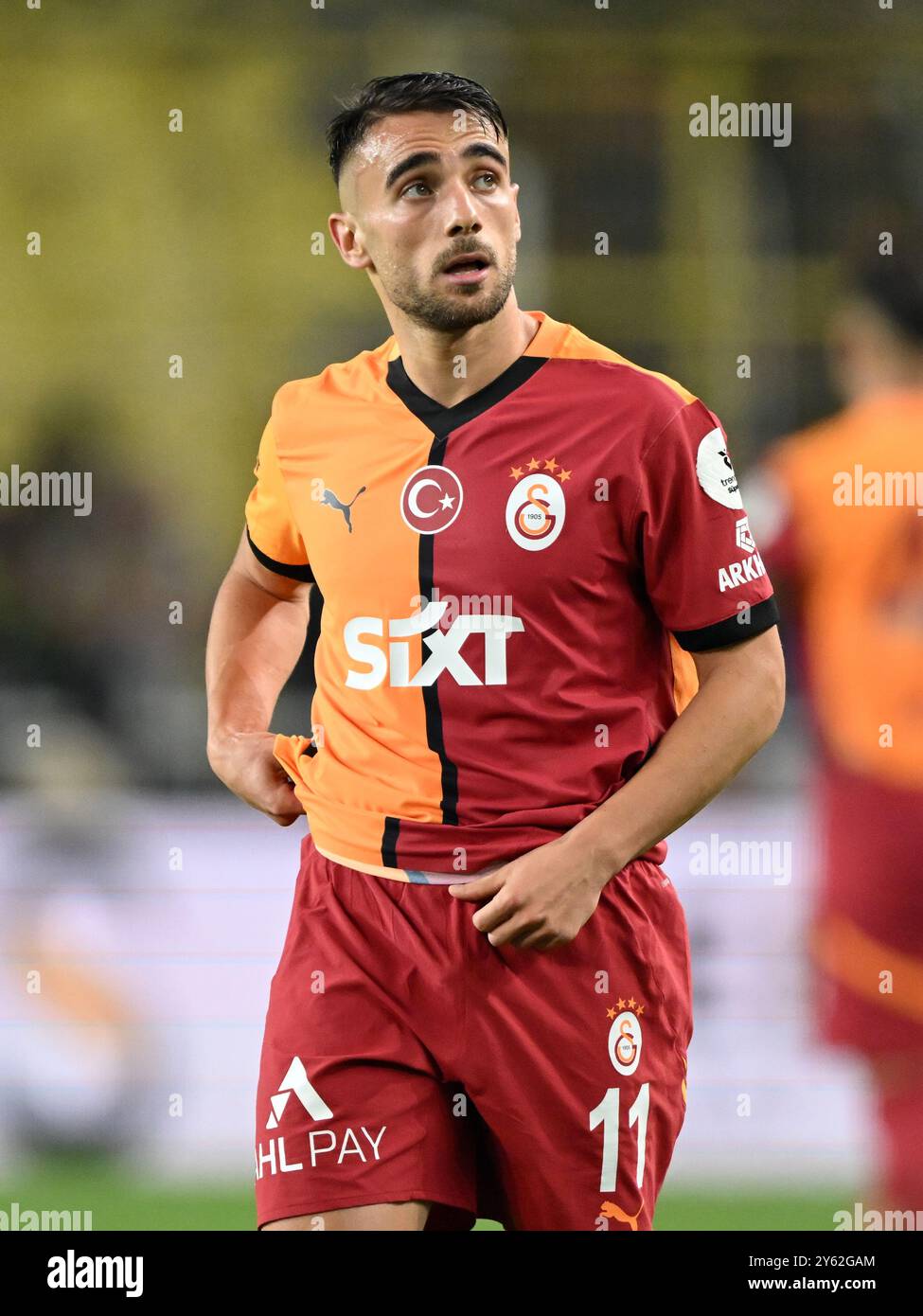 ISTANBUL - Yunus Akgun of Galatasaray SK during the Turkish Superlig ...