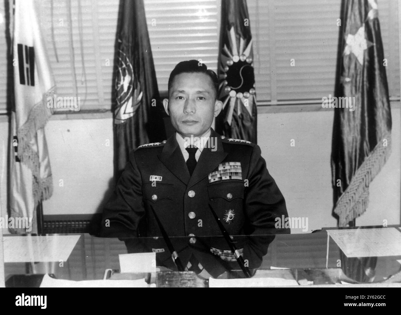 GENERAL PARK CHUNG HEE IN UNIFORM / ; 25 MARCH 1963 Stock Photo - Alamy