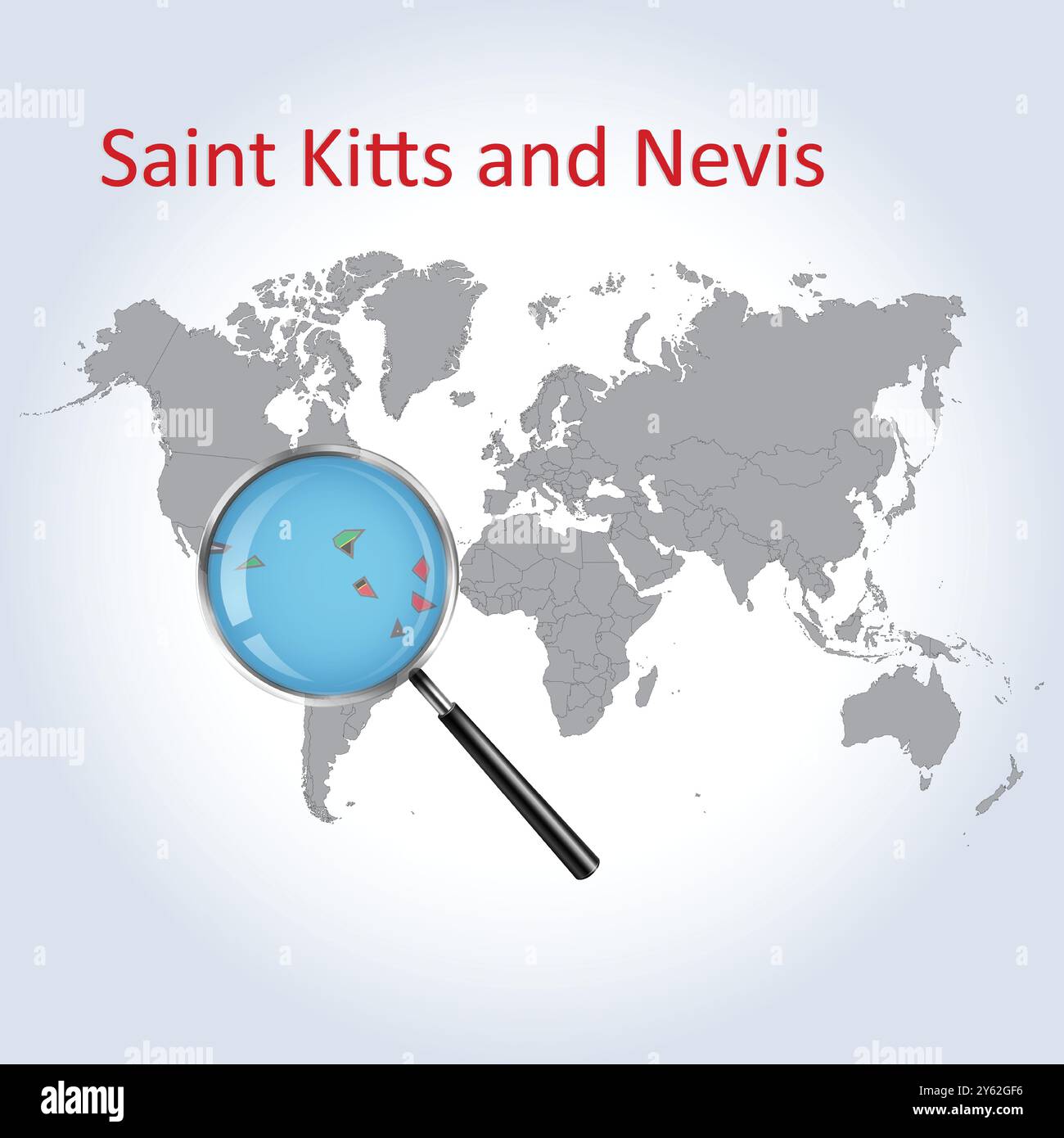 Map saint kitts nevis capital hi-res stock photography and images - Alamy