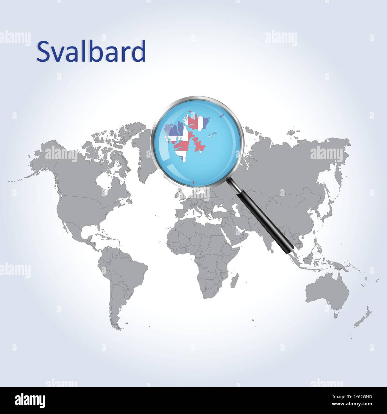 Svalbard map hi-res stock photography and images - Alamy