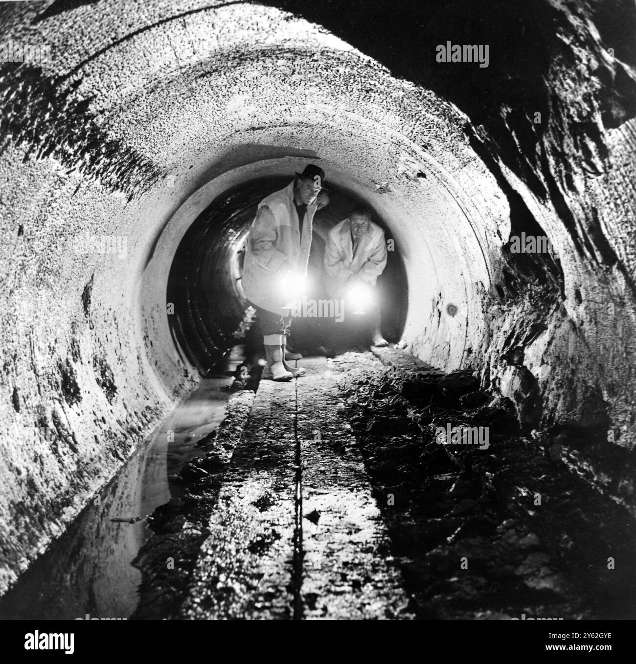 THE FIRST CHANNEL TUNNEL NEAR DOVER, KENT ; 23 OCTOBER 1963 Stock Photo ...