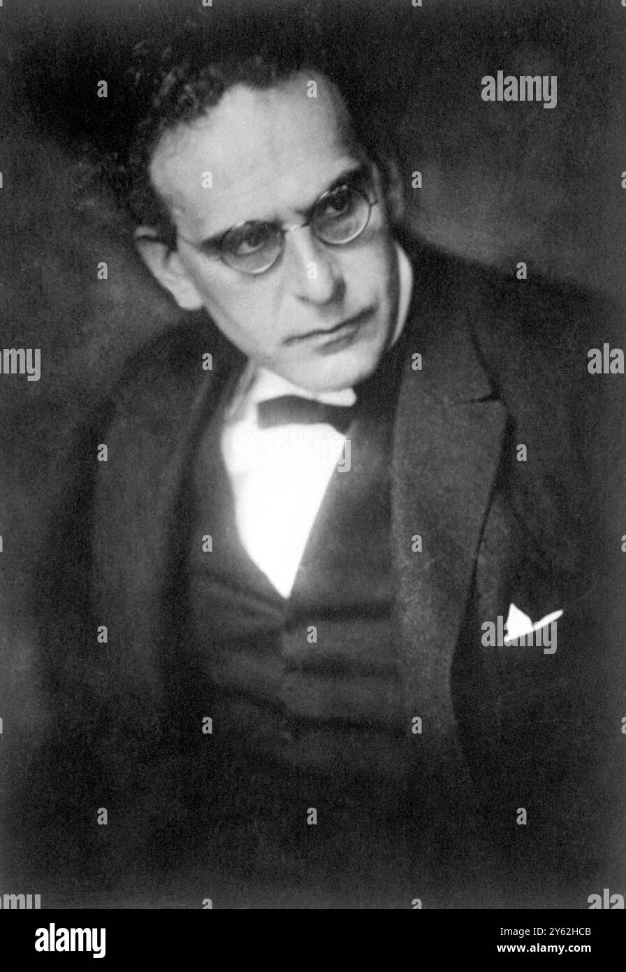 Otto Klemperer, the famous German Conductor who will make his debut in ...