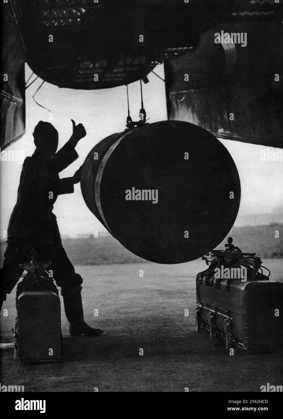 Raf bomb load Black and White Stock Photos & Images - Alamy