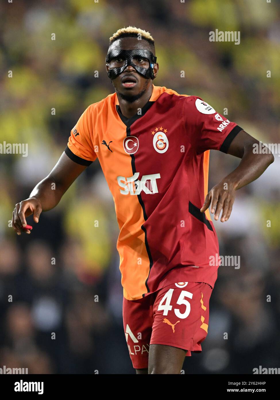 ISTANBUL - Victor Osimhen of Galatasaray SK during the Turkish Superlig ...