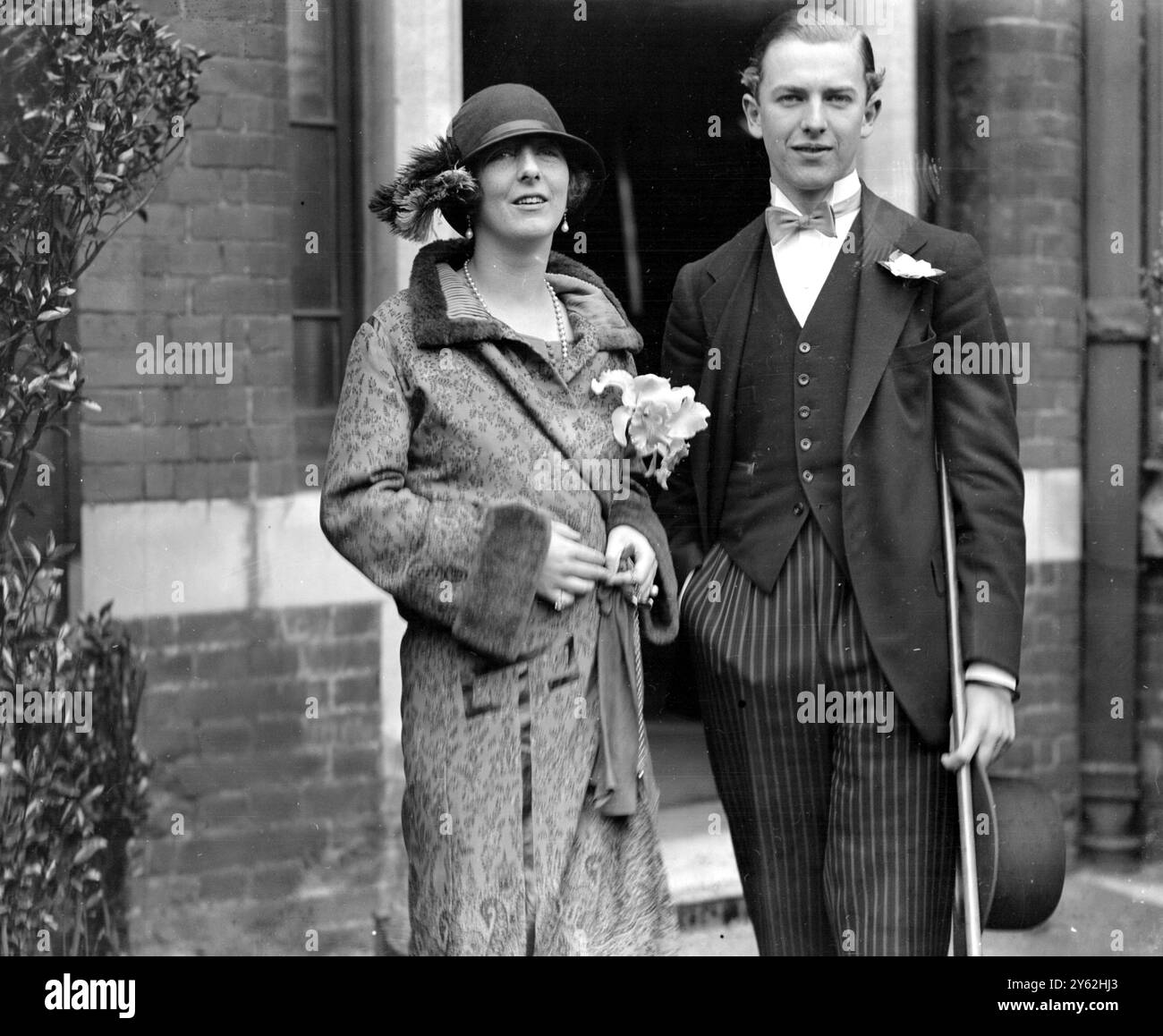 Wedding of Lady Idina Gordon and the Hon Josslyn Victor Hay at the ...