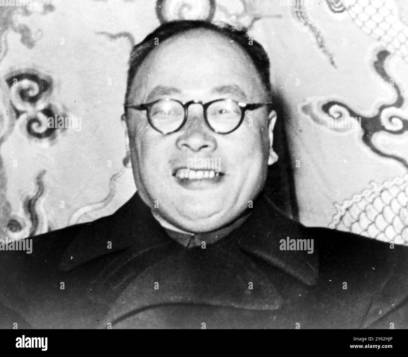 CHEN YI OF CHINA 21 NOVEMBER 1960 Stock Photo - Alamy