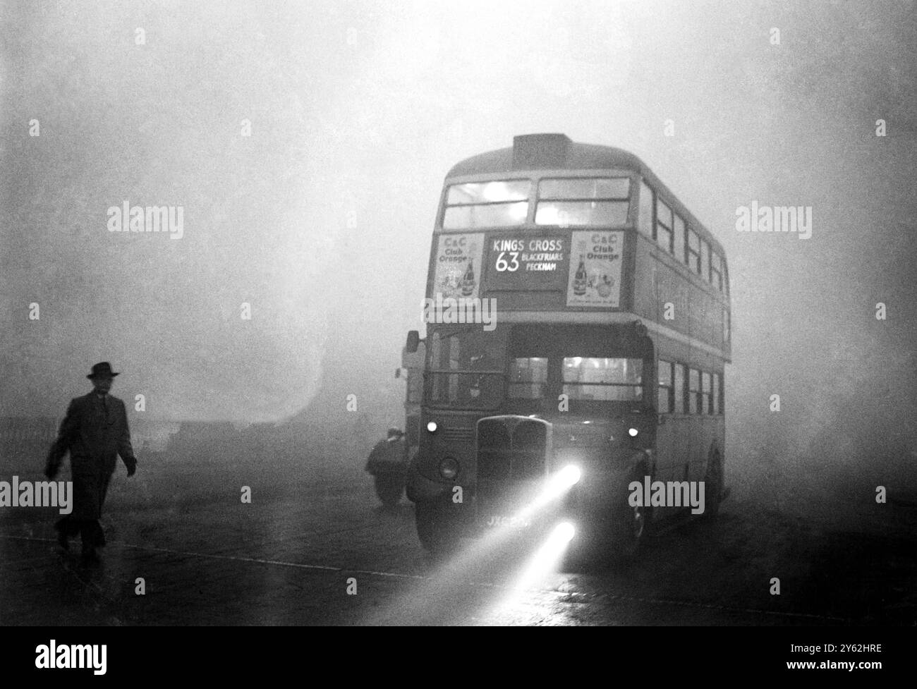 1952 london bus Black and White Stock Photos & Images - Alamy