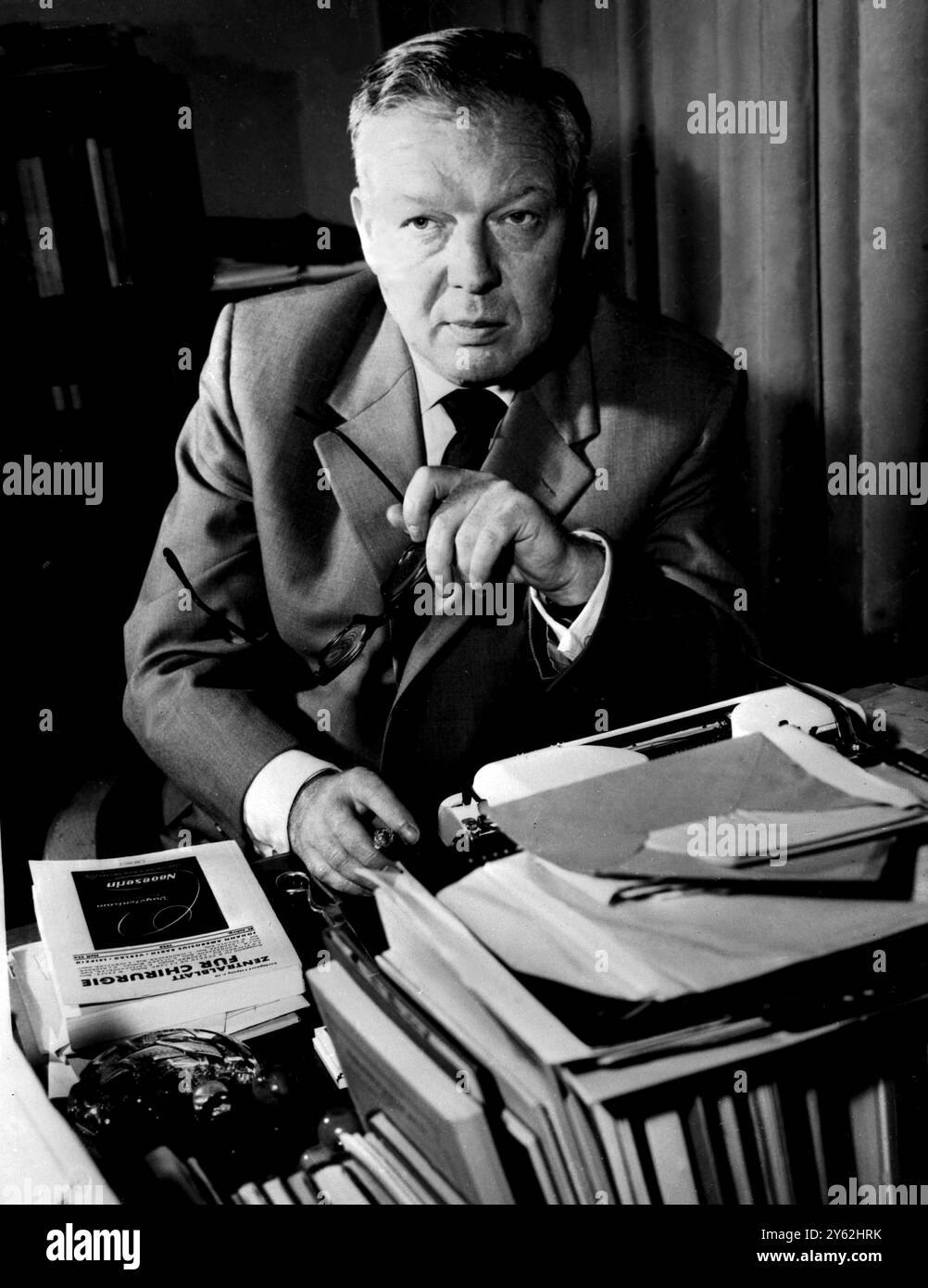 Dr Werner Forssmann 52 year old German surgeon and urinologist who with ...