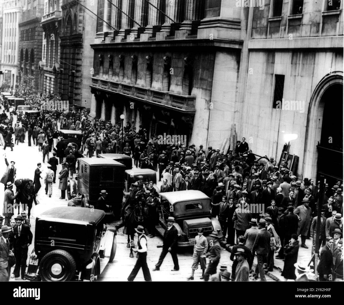 Wall street crash 1929 hi-res stock photography and images - Alamy
