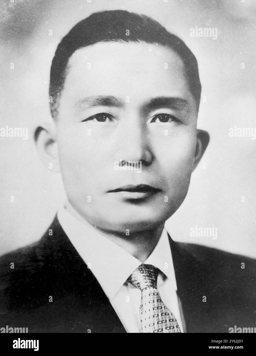 President of Korea Park Chung Hee 14th April 1967 Stock Photo - Alamy