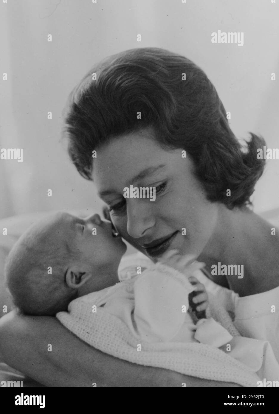 PRINCESS MARGARET ROSE WITH SON DAVID ALBERT CHARLES VISCOUNT LINLEY 1 ...