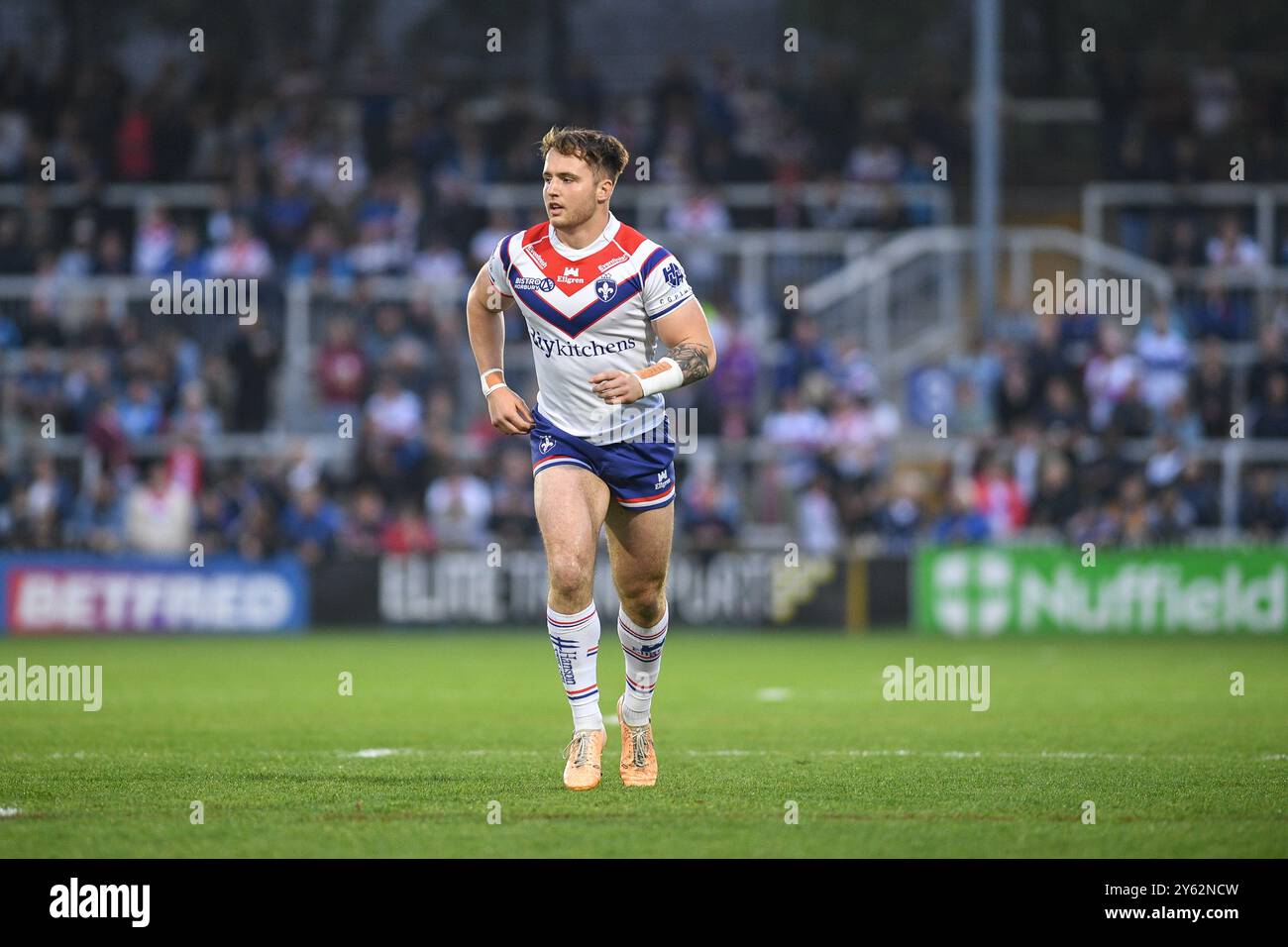 Wakefield, England. 21st September 2024 - Wakefield Trinity's Jack ...