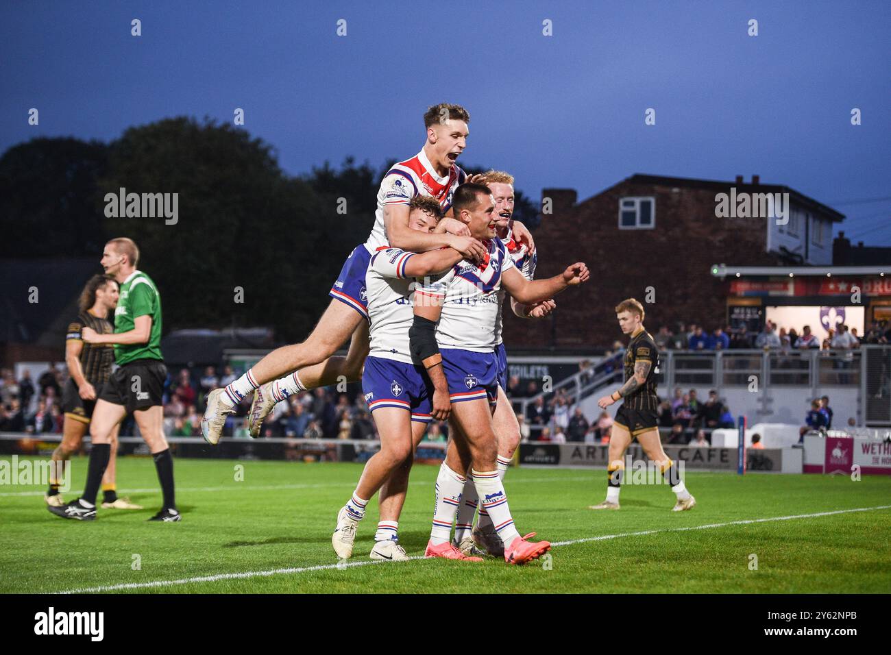 Wakefield, England. 21st September 2024 - Wakefield Trinity's Oliver ...