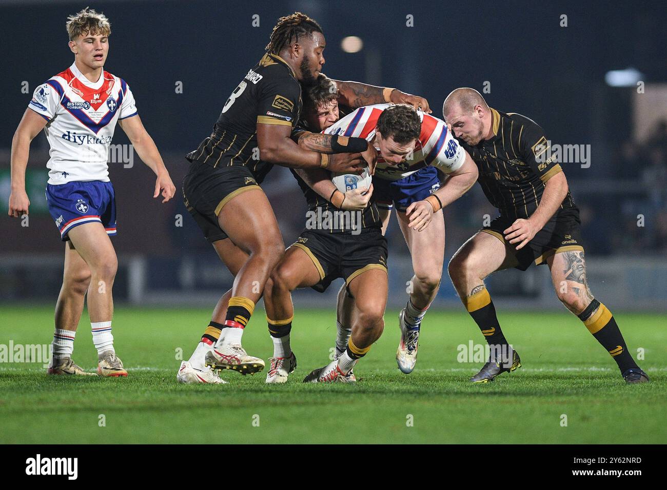Wakefield, England. 21st September 2024 - Wakefield Trinity's Ky ...