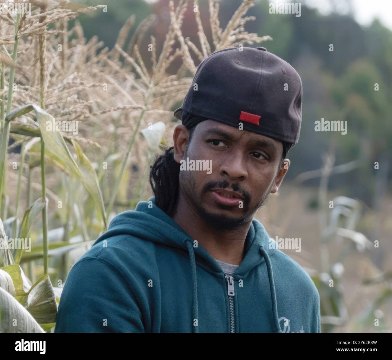 40 ACRES, director R.T. Thorne, on set, 2024. ph: Rafy /© Mongrel Media ...