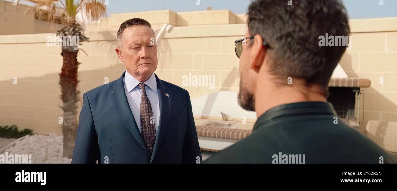 HOUNDS OF WAR, from left: Michael Patrick, Frank Grillo, 2024. © XYZ ...