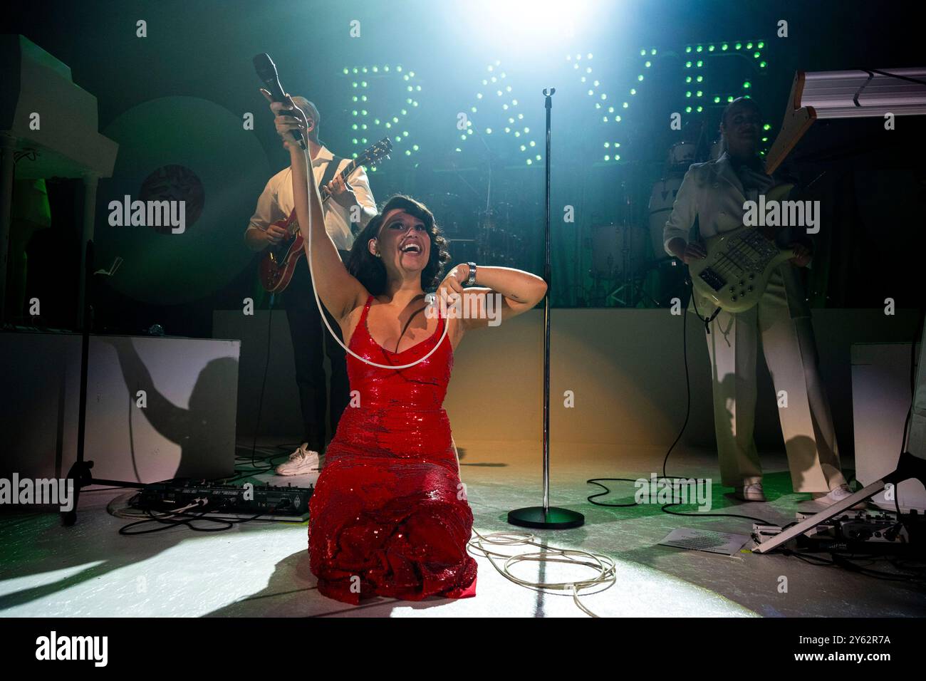 EDITORIAL USE ONLY RAYE performs in front of an intimate crowd at a ...