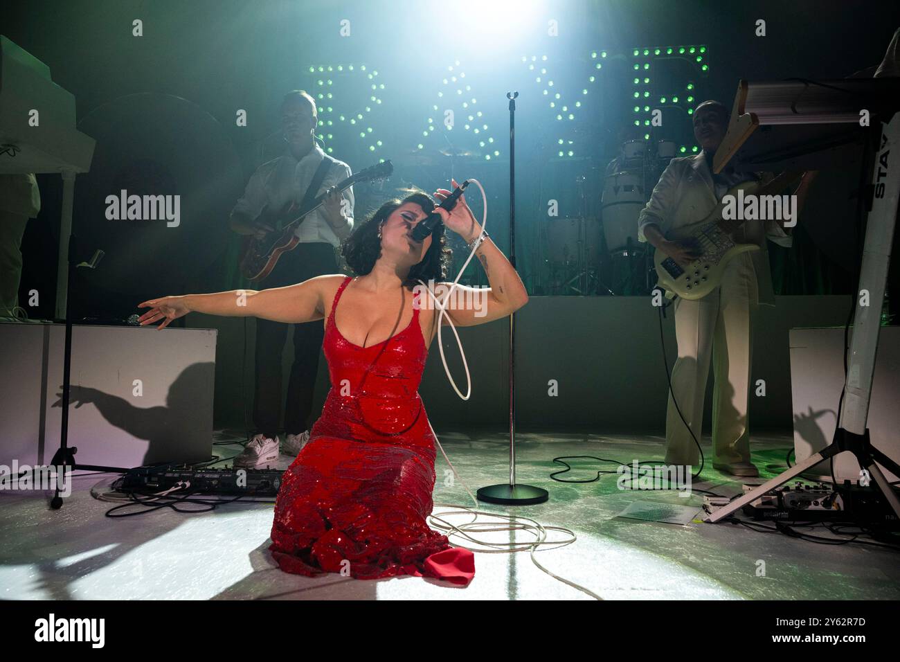 EDITORIAL USE ONLY RAYE performs in front of an intimate crowd at a ...