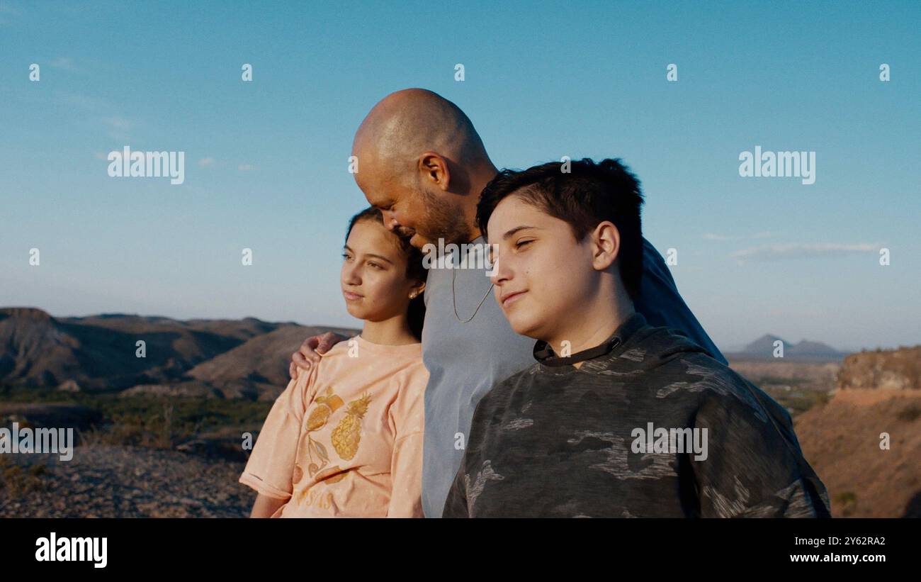 IN THE SUMMERS, from left: Allison Salinas, Rene Perez Joglar, Kimaya Thais Limon, 2024. © Music ...