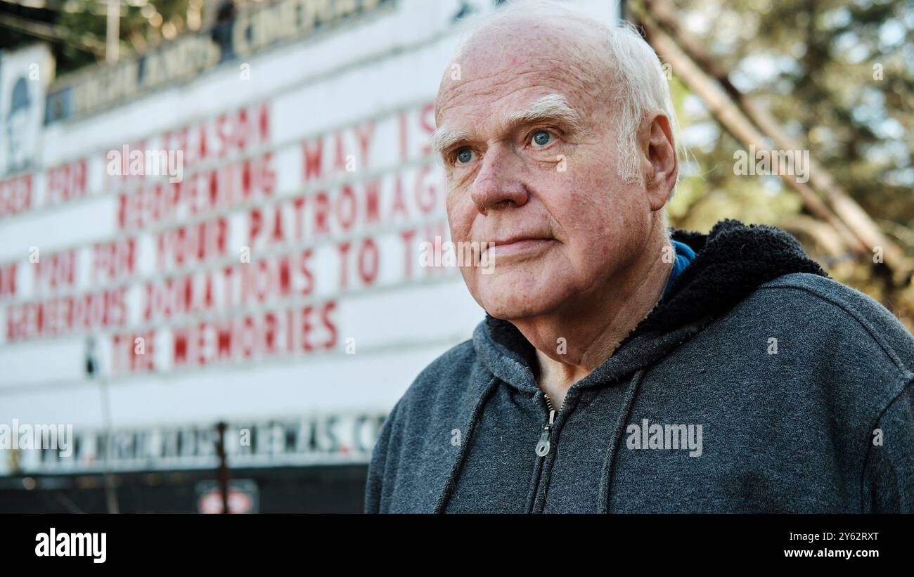 THE MOVIE MAN, Keith Stata, 2024. ph: Scott Ramsay / © Mongrel Media ...