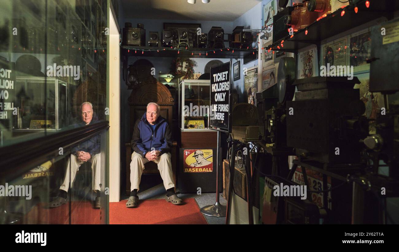 THE MOVIE MAN, Keith Stata, 2024. ph: Scott Ramsay / © Mongrel Media ...