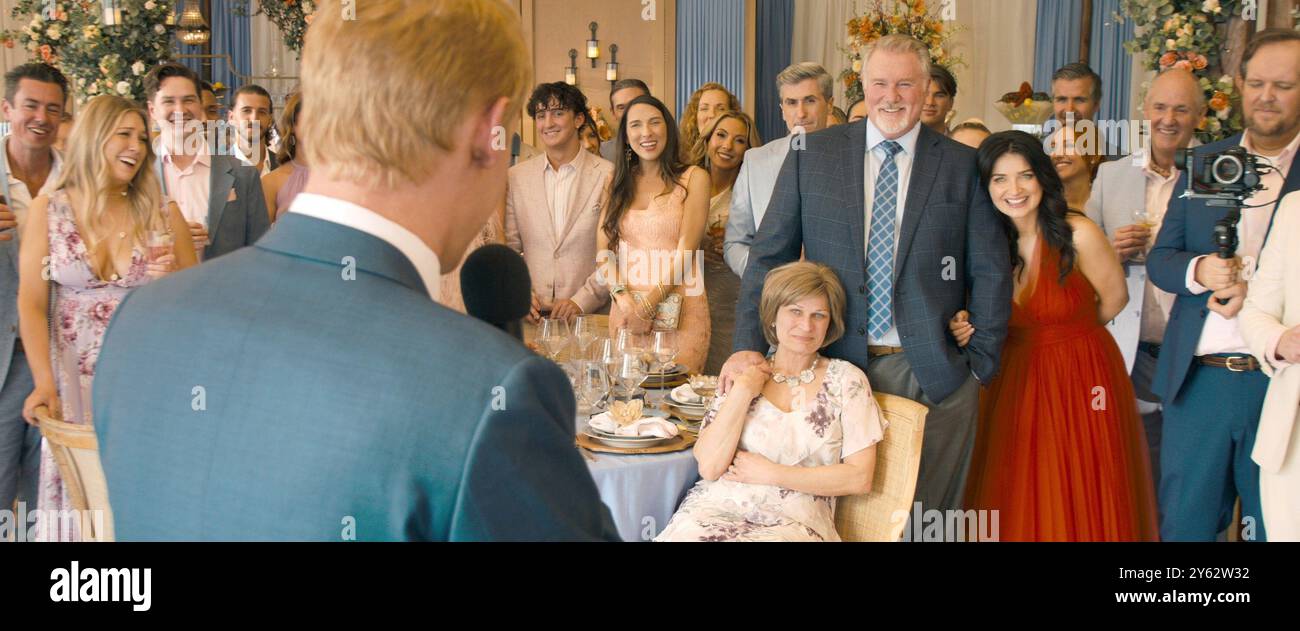 THE PERFECT COUPLE, from left: Billy Howle, Dendrie Taylor, Michael ...