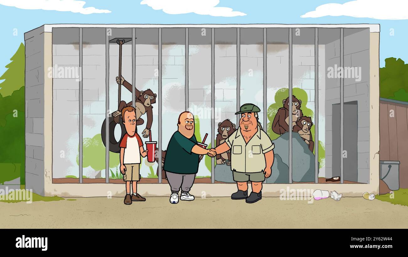 UNIVERSAL BASIC GUYS, left: Hank Hoagies (voice: Adam Malamut), center ...