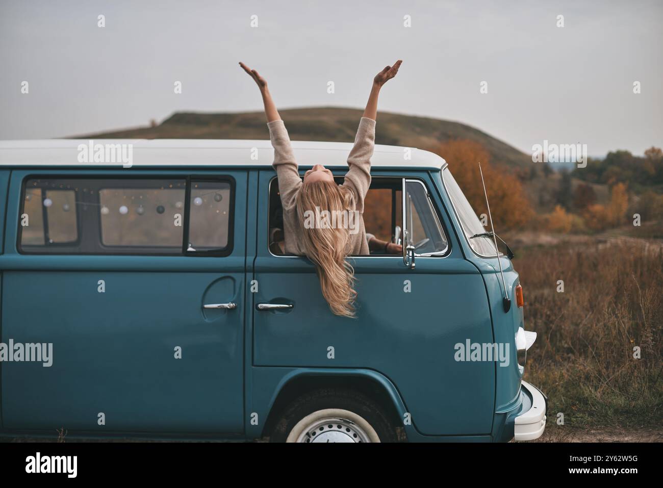 One woman flapping arms hi-res stock photography and images - Alamy