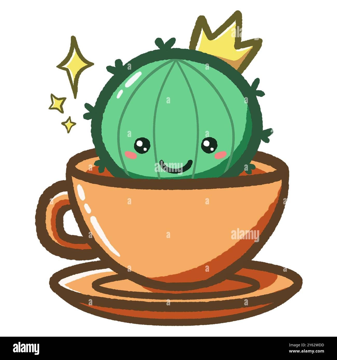 Cactus cup Cut Out Stock Images & Pictures - Alamy