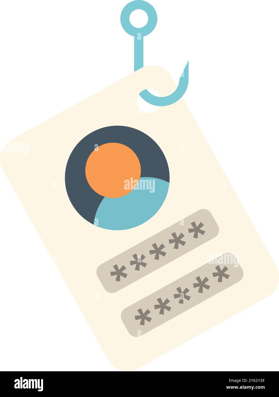 Stealing login information password Stock Vector Images - Alamy