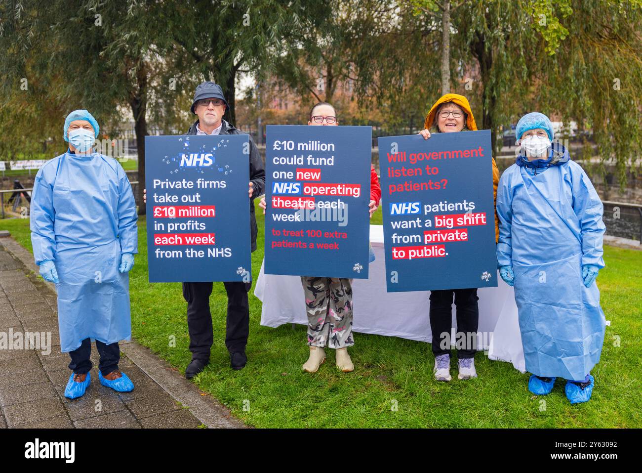 Protest liverpool 2024 hi-res stock photography and images - Alamy