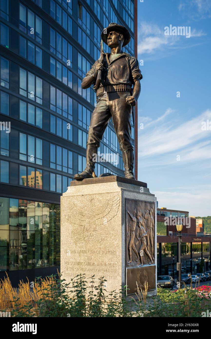 Yonkers, NY - US - Sep 21, 2024 The Yonkers Spanish American War ...