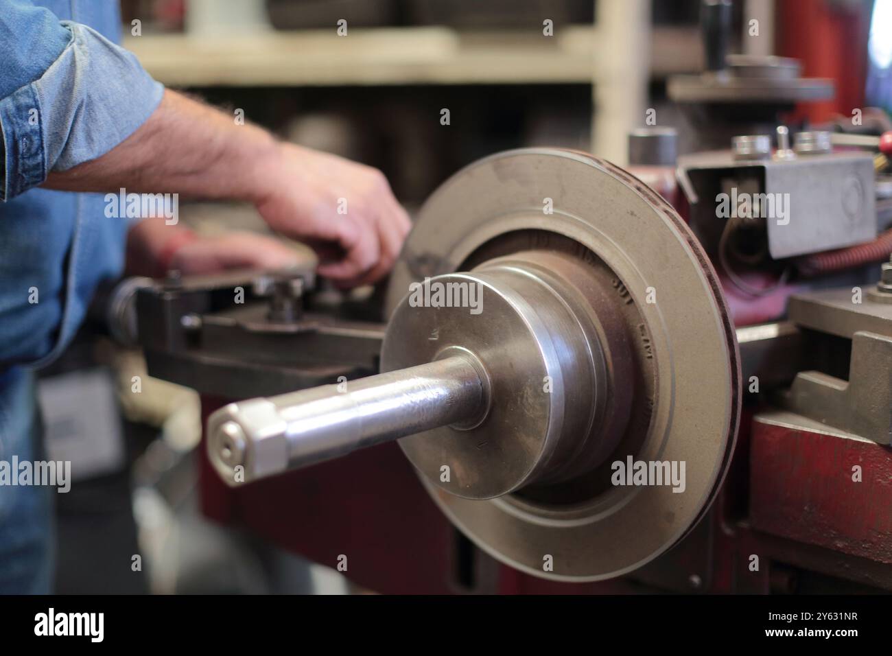 Brake disc manufacturing hi-res stock photography and images - Alamy