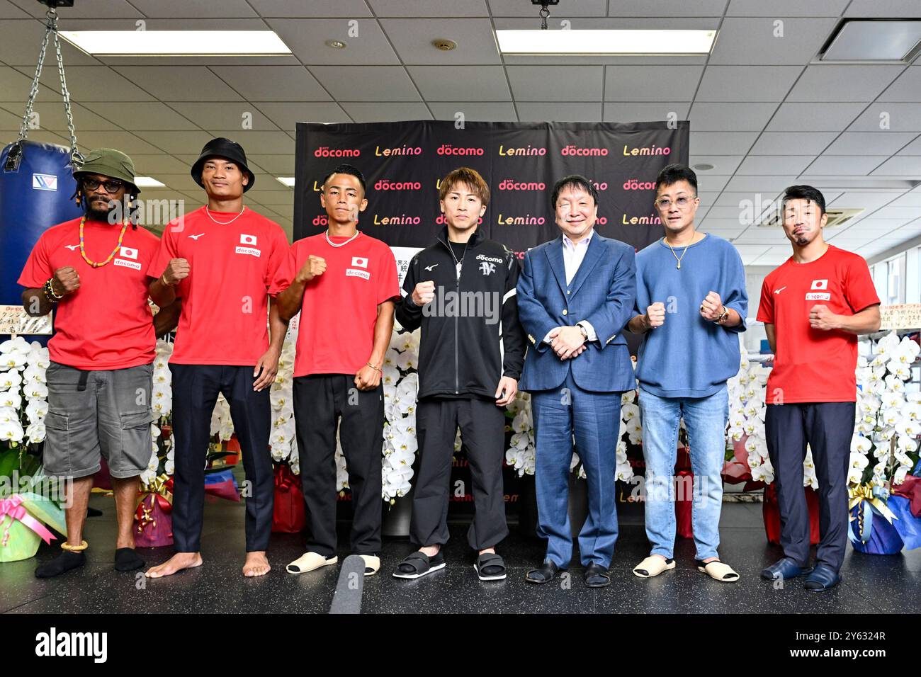 Yokohama, Kanagawa, Japan. 4th Sep, 2024. Andy Hiraoka, second left ...