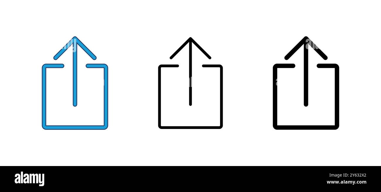 Share icon vector. Sharing vector icon Stock Vector Image & Art - Alamy