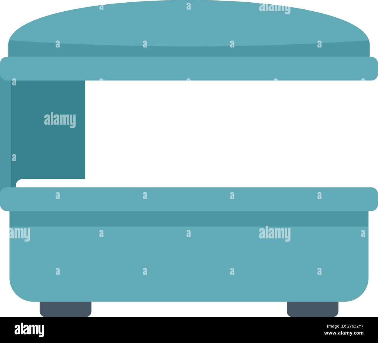 Modern medical tomography scanner standing on the floor in a hospital ...