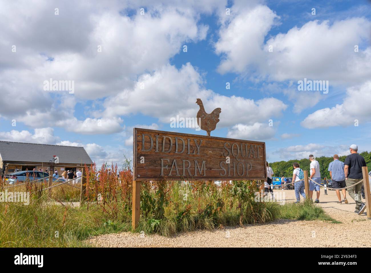 The Cotswolds United Kingdom - July 26 2024; Visit to Diddly Squat the ...