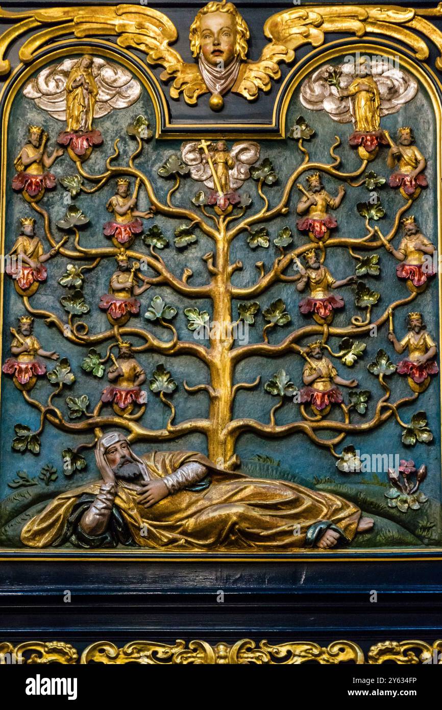 Jesse tree, Basilica of Saint Mary -Church of the Assumption of the ...
