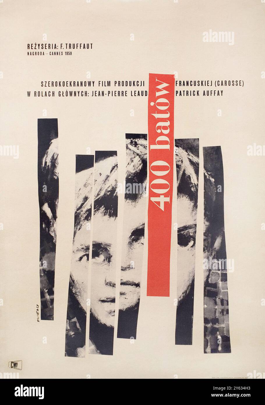 400 blows poster hi-res stock photography and images - Alamy